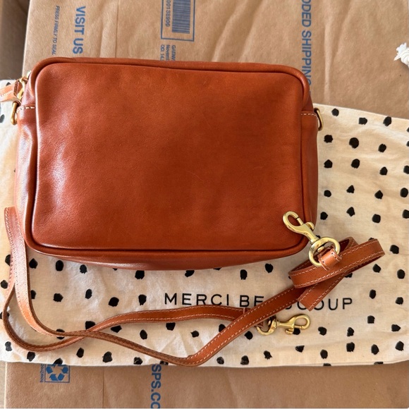 Clare V | Bags | Clare V Browntab Leather Midi Sac Crossbody Bag | Poshmark